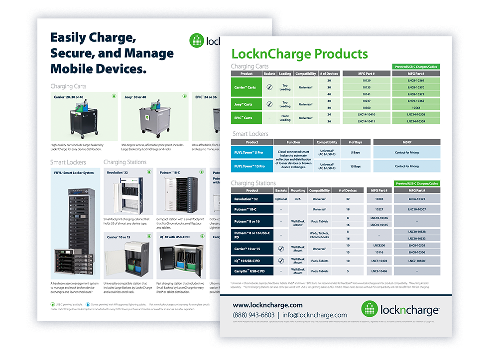 Partner Product Resources Resellers & Partners | LocknCharge